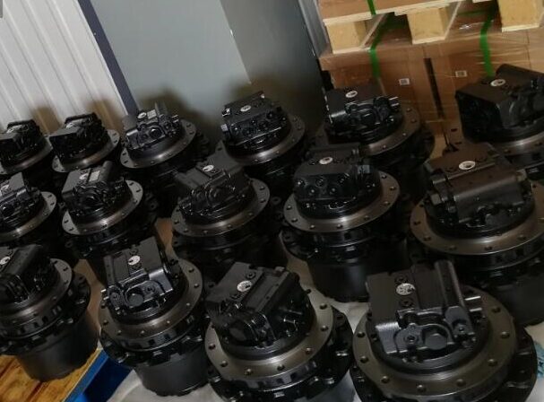 How to Replace an Excavator Final Drive - swingbearing